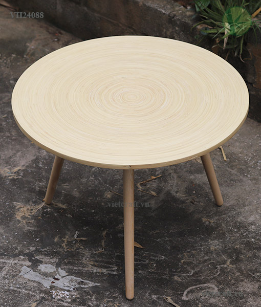 Spun Bamboo Table – Eco-Friendly Handmade Table from Vietnam ...