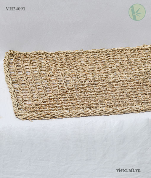Rectangle Seagrass Door Mat – Handwoven Eco-Friendly Mat from Vietnam ...