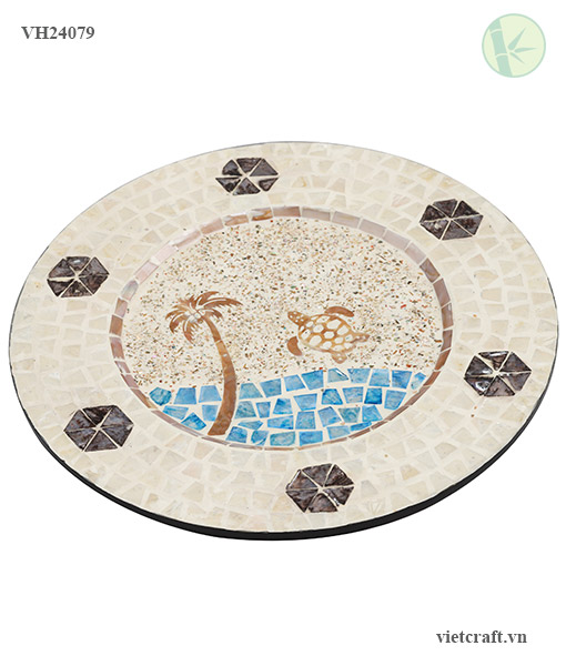 Charger Plate Made of Mother of Pearl (MOP) – Handmade in Vietnam ...
